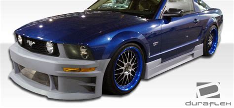2006 Ford Mustang Sideskirts Body Kit 2005 2014 Ford Mustang Duraflex