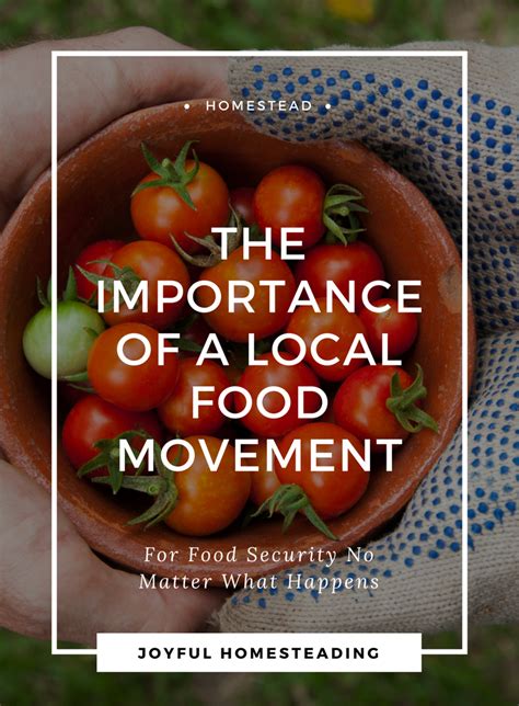 Local Food Movement
