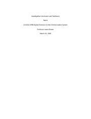 Ccjs Digital Forensics Project Docx Investigative