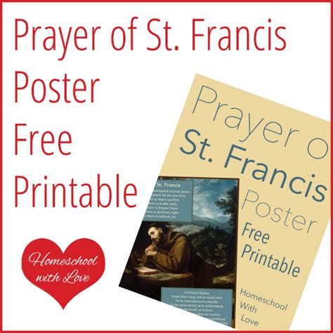 Printable Prayer Of St Francis Printable Word Searches