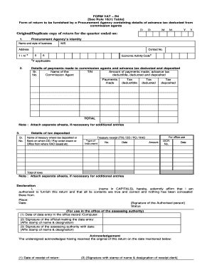 Fillable Online Form Vat R See Rule Table Commission Agents D D