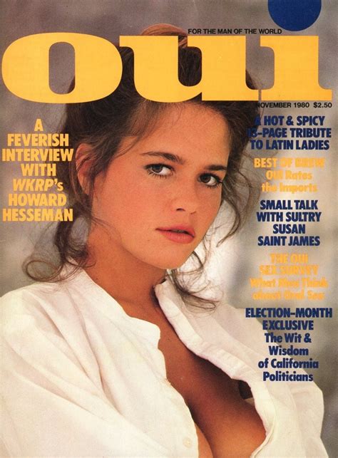 Oui Magazine 1980 Amazing 36 22 31 Leslie Graves On Cover