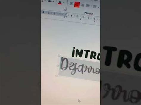 Diseña títulos bonitos en Word y Power Point short YouTube Títulos