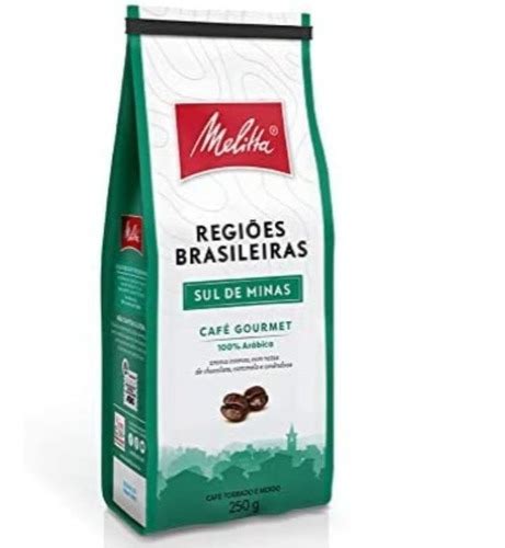 Café Gourmet Sul De Minas Regiões Brasileiras Melitta 250g