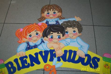 Bienvenidos A Clases En Foami Hola Cartel De Bienvenida Foamy