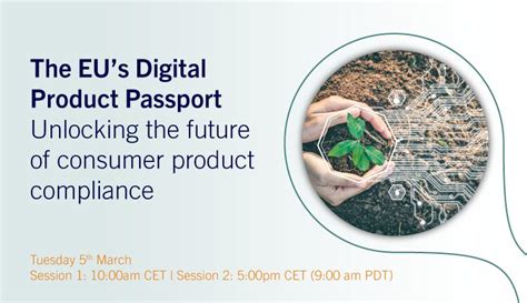 Webinar Unlocking The EUs Digital Product Passport DPP