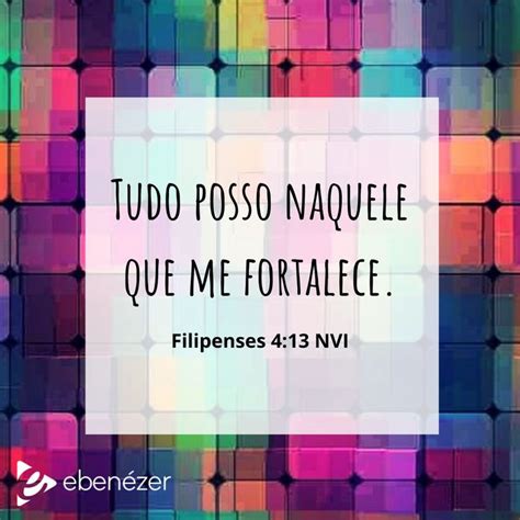 Tudo Posso Naquele Que Me Fortalece Filipenses Nvi Livraria