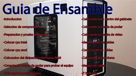 Guia De Ensamble Como Armar Una Computadora Gamer Pc Gamer Youtube