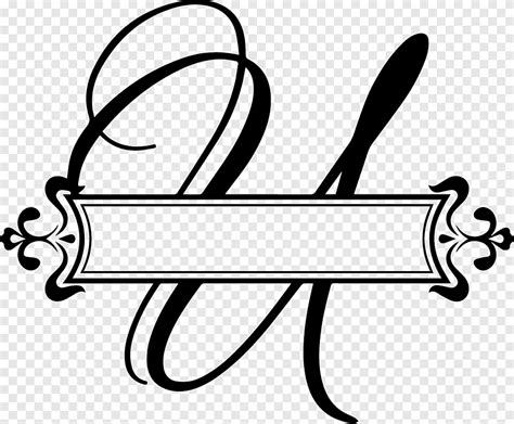 Alfabeto Inicial Del Monograma De La Letra Diverso Texto Png PNGEgg