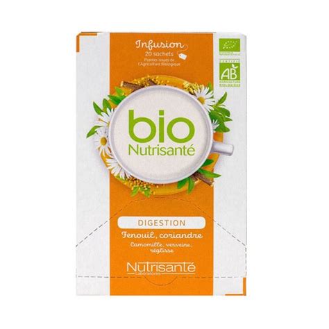 Nutrisanté Infusion Digestion 20 Sachets DocMorris France