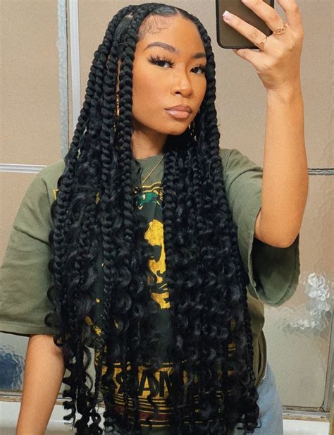 Cute Box Braids Hairstyles Box Braids Hairstyles For Black Women
