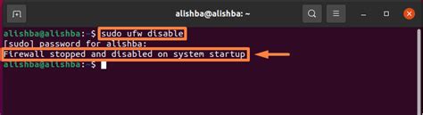 How To Disable Firewall In Ubuntu