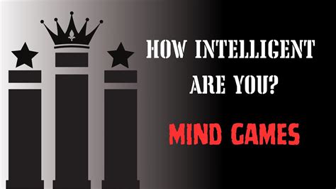 How Intelligent Are You Test Your True Intelligence Only A Sharp