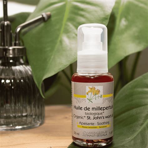 Huile de millepertuis certifiée BIO Laboratoire Haut Ségala