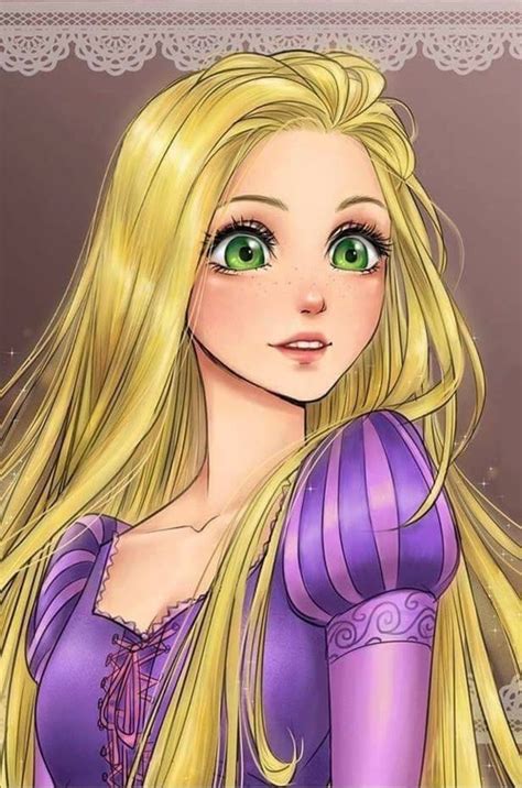 Anime Rapunzel Rapunzel Of Disney S Tangled Fan Art Fanpop