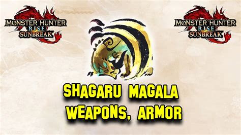 SHAGARU MAGALA Armor Weapons Are AMAZING MHR Sunbreak YouTube