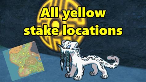 All Yellow Stake Locations How To Get Chien Pao 394 Pokemon Scarlet