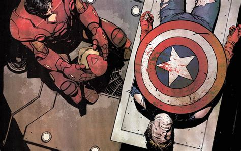 Captain America And Iron Man Comic Captain America Vs Iron Man Civil