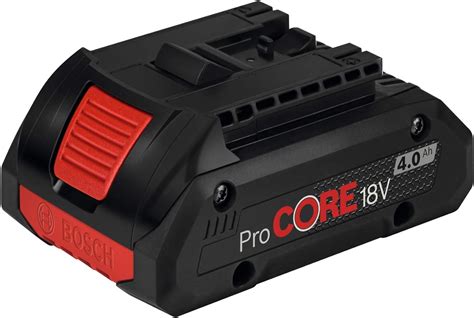 Bosch Professional 18V System Akku ProCORE18V 4 0Ah Im Karton Amazon
