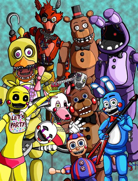 Five Night At Freddy S 2 The Return By TheItalianBerry On DeviantArt