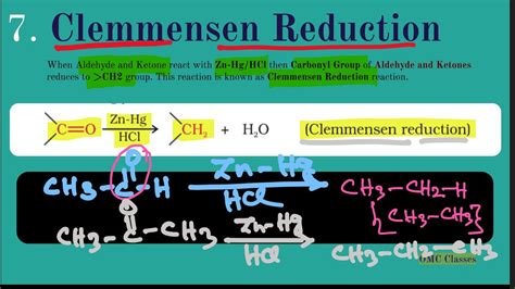 Clemmensen Reduction Class12 Cbse Important Jee Neet YouTube