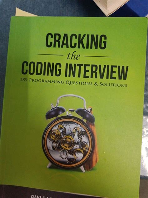 Cracking The Coding Interview Th Edition Hobbies Toys Books