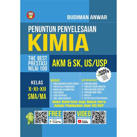 Jual BUKU RINGKASAN MATERI DAN LATIHAN PENUNTUN PENYELESAIAN SOAL KIMIA