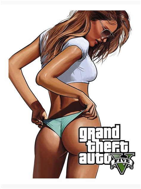Grand Theft Auto V Gta V Bikini Girl Photographic Print By Nantheiz