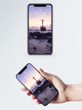 海岛灯塔手机壁纸模板素材 正版图片400260370 摄图网