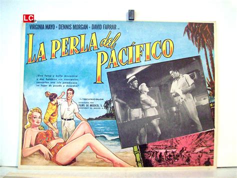 LA PERLA DEL PACIFICO MOVIE POSTER PEARL OF THE SOUTH PACIFIC