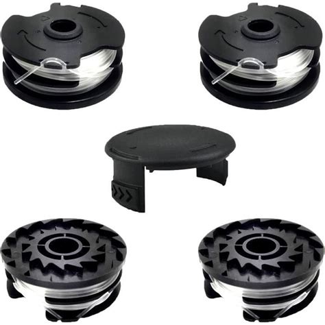 Lot de 4 bobines de Rechange pour débroussailleuse Parkside PRT 550 A1