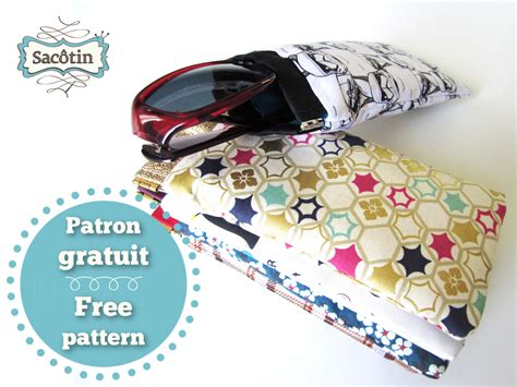 Mirettes Glasses case free pattern Sacôtin