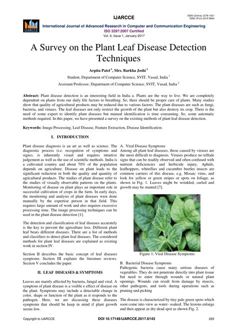 plant leaf disease detection and classification using