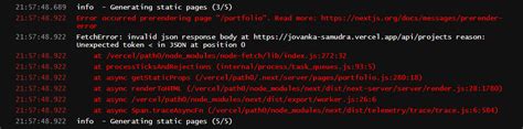 javascript error occurred prerendering page in next js stack overflow