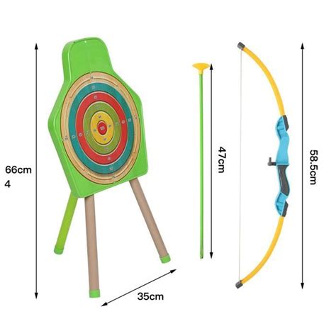 Ensemble de jeu de tir à l arc pour enfants Arc et flèche avec