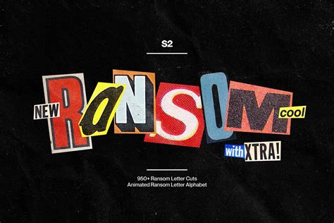 Ransom 950 Ransom Letter Cuts Design Cuts