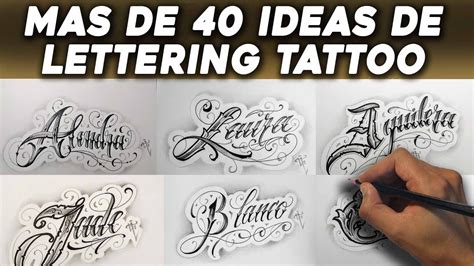 Letras Cursivas Para Tatuajes