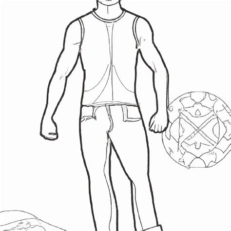 10 Desenhos De Silhuetas Masculinas Para Imprimir E Colorir