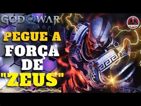 COMO PEGAR A ARMADURA DE ZEUS COMPLETA NG GOD OF WAR RAGNAROK