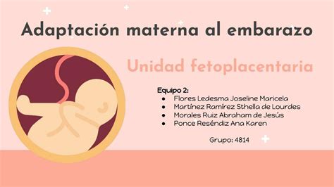 Adaptación Materna al Embarazo Unidad Fetoplacentaria Gabs uDocz