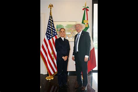Sostiene Ken Salazar encuentros con Sheinbaum y Gálvez La Jornada San