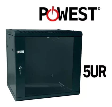 Gabinete Cerrado Compacto Rack Ur Pared Con Puerta Powest Env O Gratis