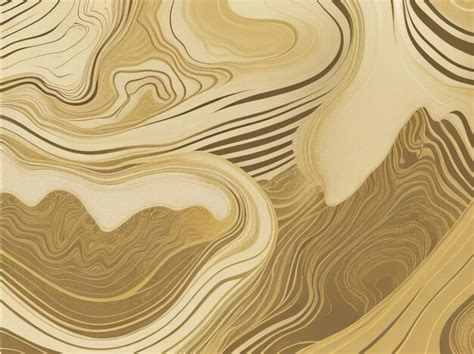 Premium Photo Elegant Opulence Luxury Gold Abstract Line Art