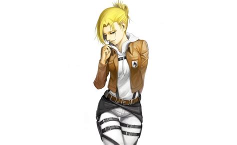 Kyokucho Annie Leonhardt Attack On Titan Blonde Girl Hd Wallpaper Rare Gallery