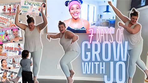 Week Of Grow With Jo Workouts This Was Not What I Expected Youtube
