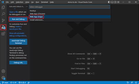 Integration With Visual Studio Code Debugging Microsoft Edge