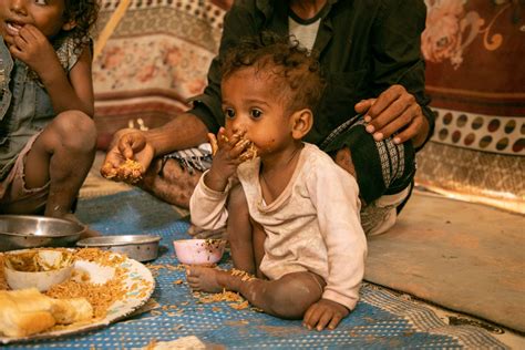 Fome Em Propor Es B Blicas No I Men Devastado Pela Guerra