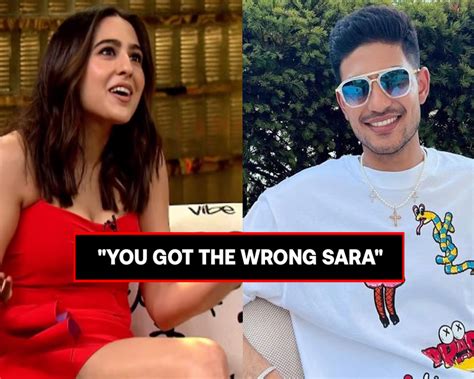 Sara Ali Khan Breaks Silence On Her Rumored Link Up With Shubman Gill