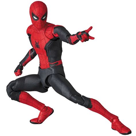 Spider Man Upgraded Suit Mafex Action Figure At Mighty Ape NZ