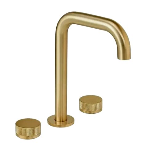 Griferia Dorada Lavatorio Mesada Peirano Fabric Gold Oro Dorado